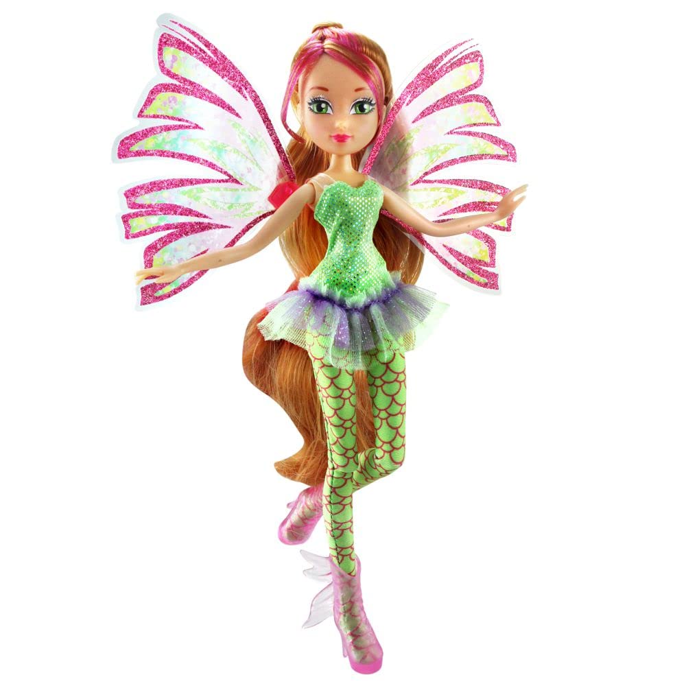 Winx Club Flora Dimentix Winx Club Flora Doll Sirenix Transformation