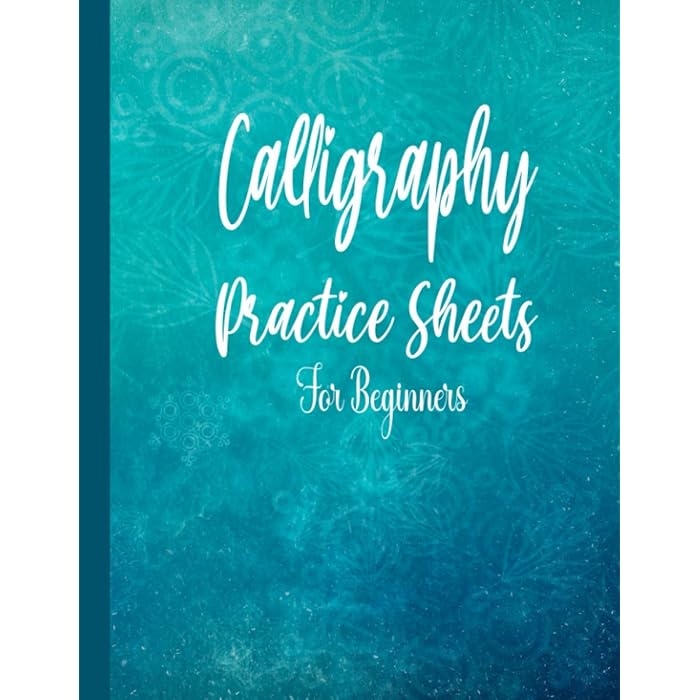 Buy Calligraphy Practice Sheets for Beginners: Brush Lettering ...