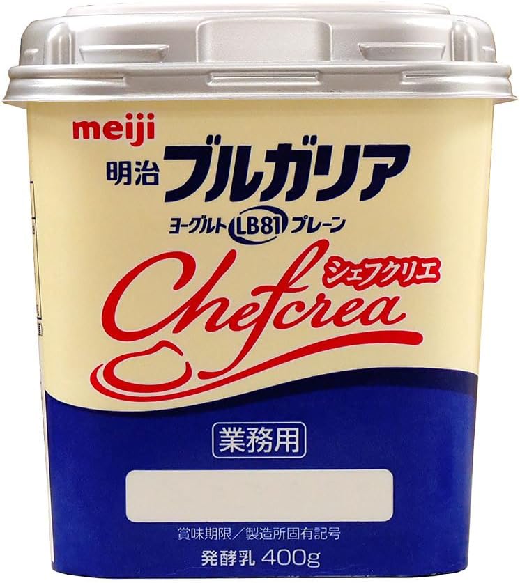 Amazon | 【ママパン】明治 ブルガリアヨーグルトLB81 プレーン シェフクリエ 400g ヨーグルト 無糖 発酵乳 | ママパン | プレーンヨーグルト 通販