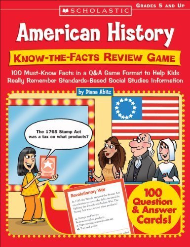 American History: Know-the-Facts Review Game: 100 Must-Know Facts in a ...