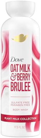 Amazon.com : Dove Plant Milk Cleansing Body Wash Oat Milk & Berry ...