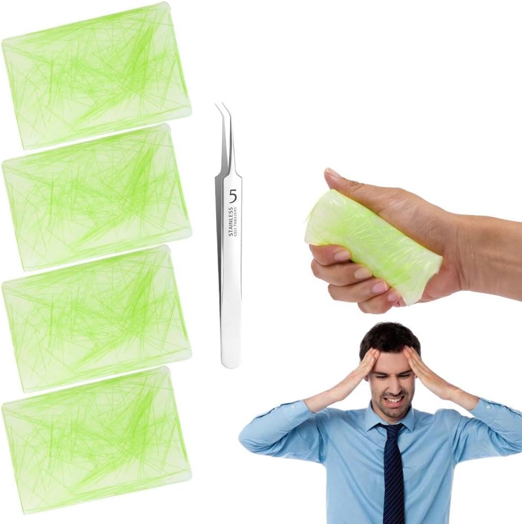 Amazon.com: 4PCS Skin Picking Fidget Pads with Tweezer ...
