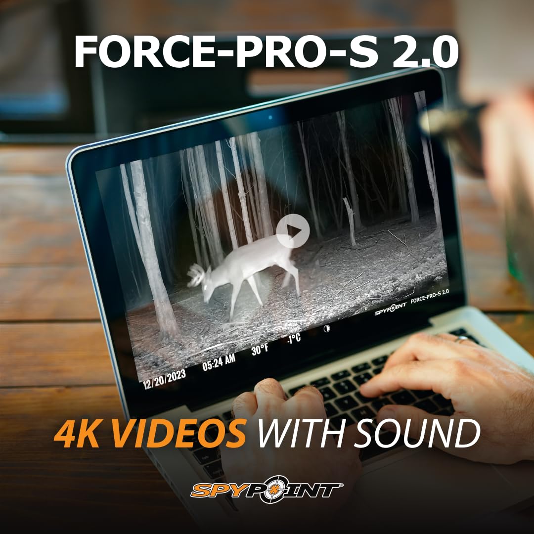 Snapklik.com : Force-PRO-S 2.0 Solar Trail Camera, Non-Cellular ...