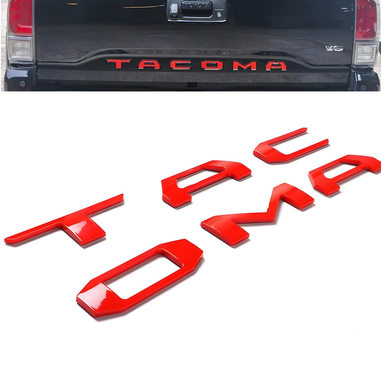Amazon.com: Tailgate Insert Letters Emblem Compatible with 2016-2023 3D ...