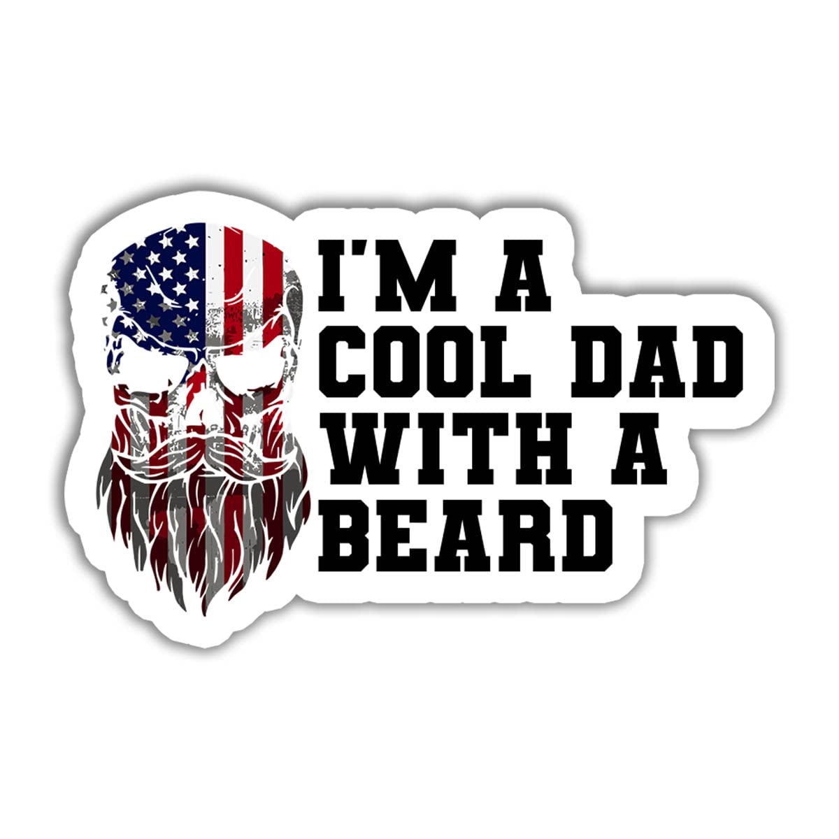 Beard Life Sticker