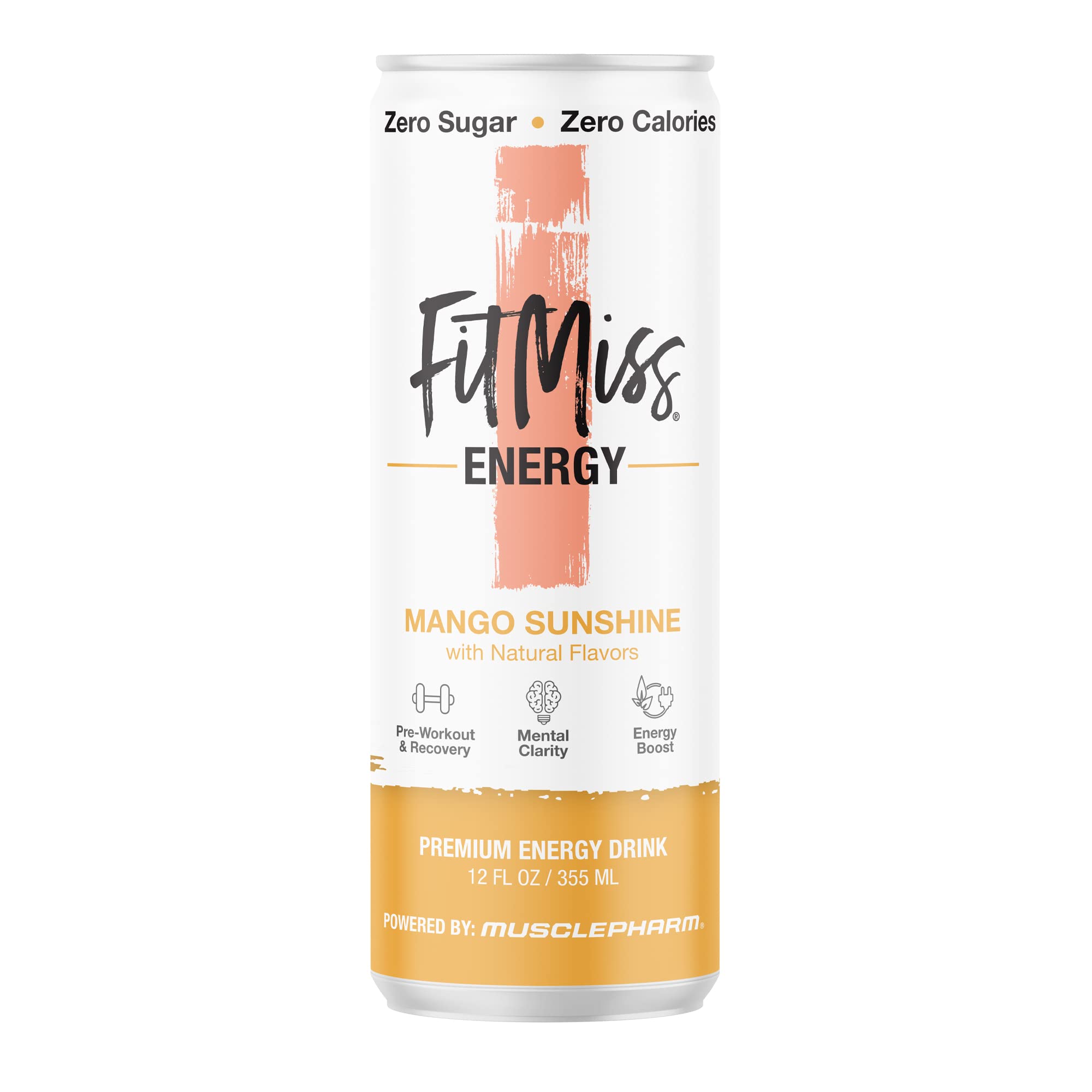 Snapklik.com : MusclePharm FitMiss Energy Drink 12oz (Pack Of 12 ...