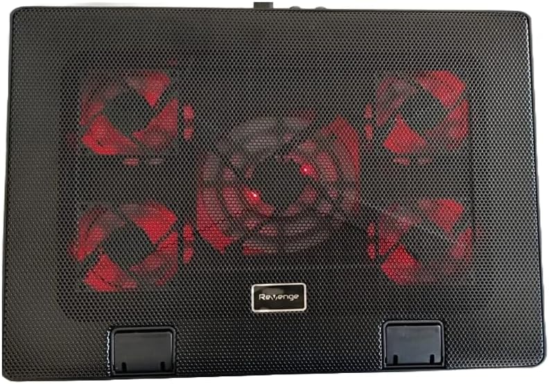 Revenge S500 Led Işıklı 5 Fanlı Laptop Soğutucu Ayarlanabilir Notebook ...