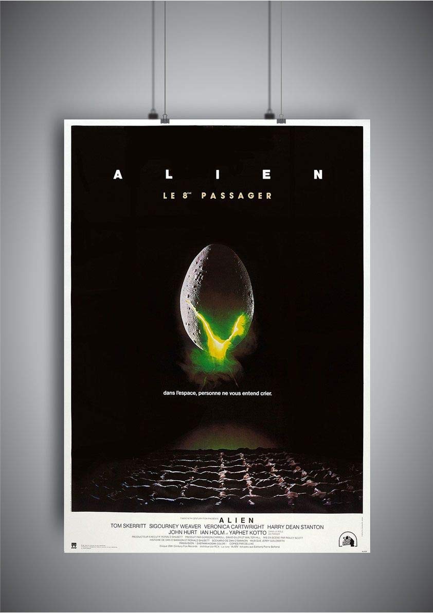 Alien Movie Poster Original Lot 146 ALIEN ORIGINAL UK QUAD FILM