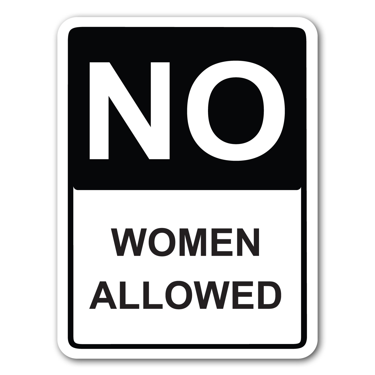 No Colored Allowed Signs