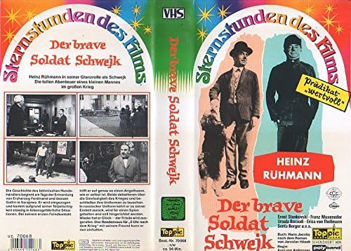 Der brave Soldat Schwejk [VHS] : Rühmann, Heinz, Muxeneder, Franz ...