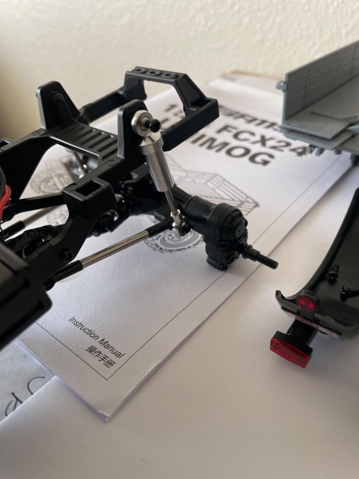 Amazon.com: Full Alloy Shocks Set for FMS 1/24 FCX24 Front Rear Shock1 ...