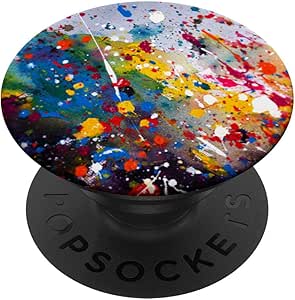 Amazon.com: Color Splash Pop Mount Socket Multicolor Paint PopSockets ...