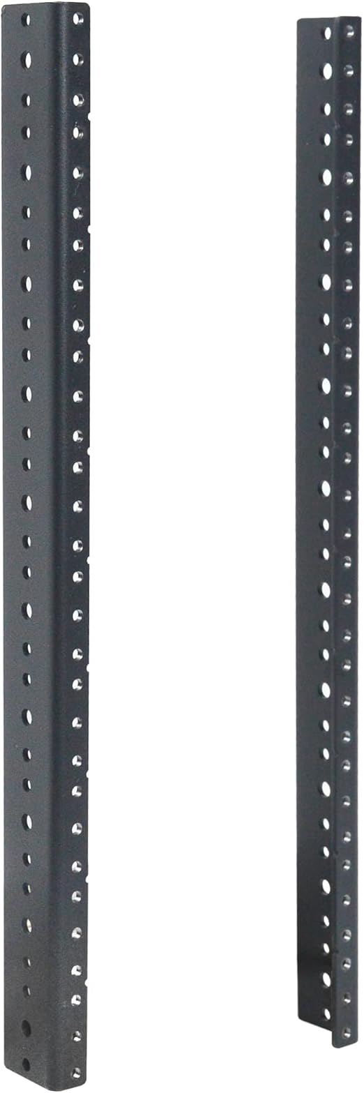 Amazon.com: RIVECO 2 PCS 10U Rack Rails, Tapered Holes Rack Mount Rails ...