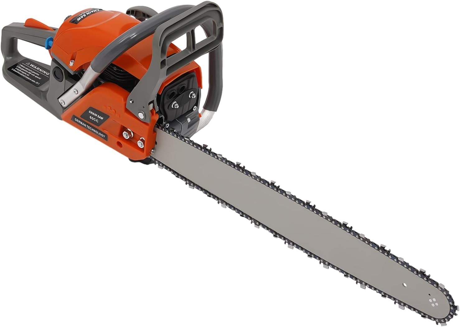 Amazon.com: Gas Chainsaw 60CC Power Chain Saw 22 Inch Guide Board Chain ...