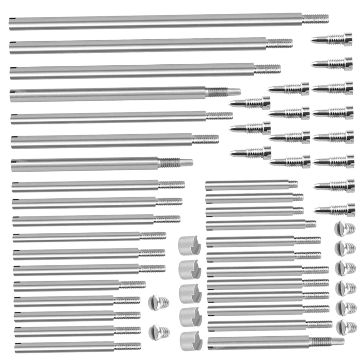 Woodwind Supplies Bassoon Repair Kit - 22 Stainless Steel Rollers & 20 ...