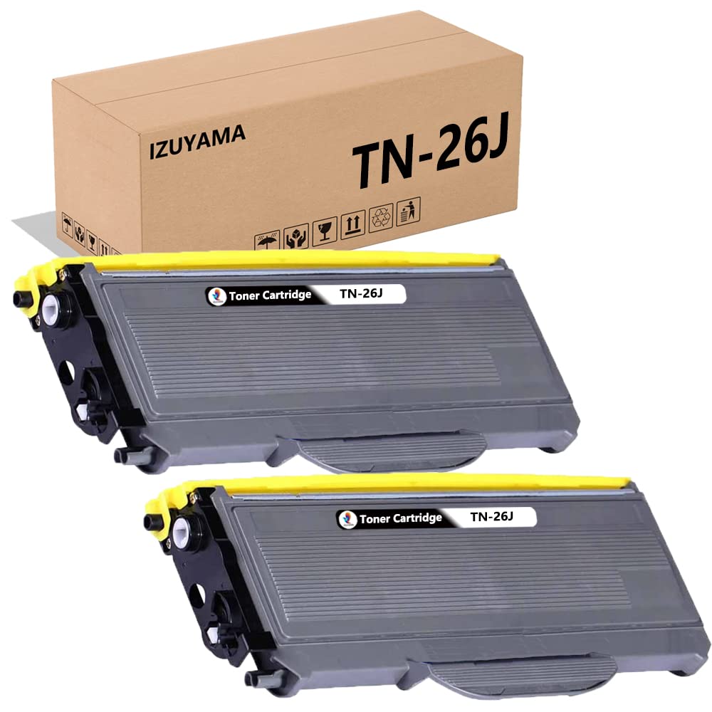 Amazon.co.jp: ブラザー用 TN-26J 互換トナーカートリッジ 【TN-26J 2個セット】汎用トナー 印刷枚数:2600枚 対応機種：ブラザー（Brother）HL-2140 ...