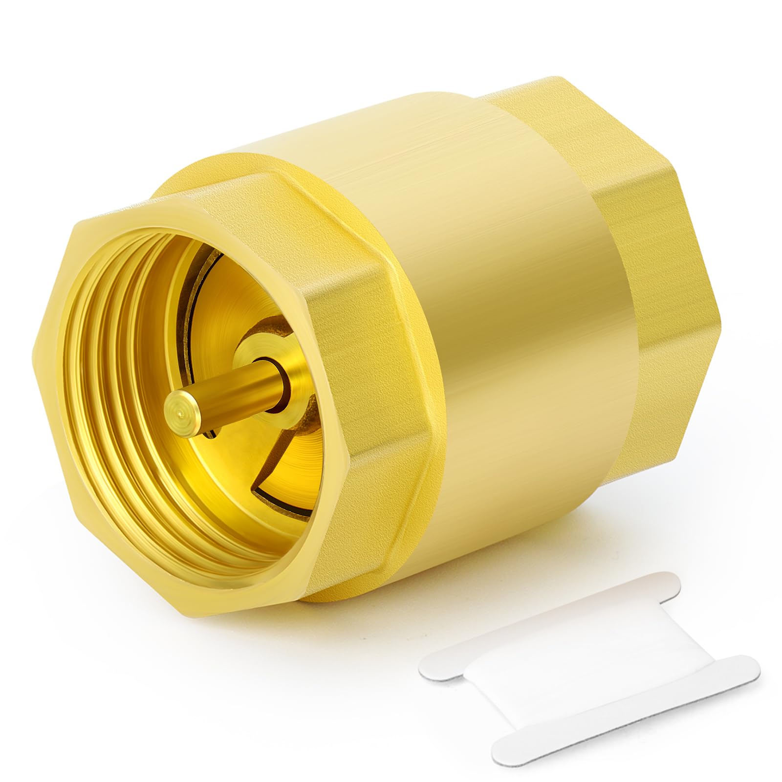 Amazon.com: GASHER 1PCS Brass Check Valve 1-1/2" Female Thread ...