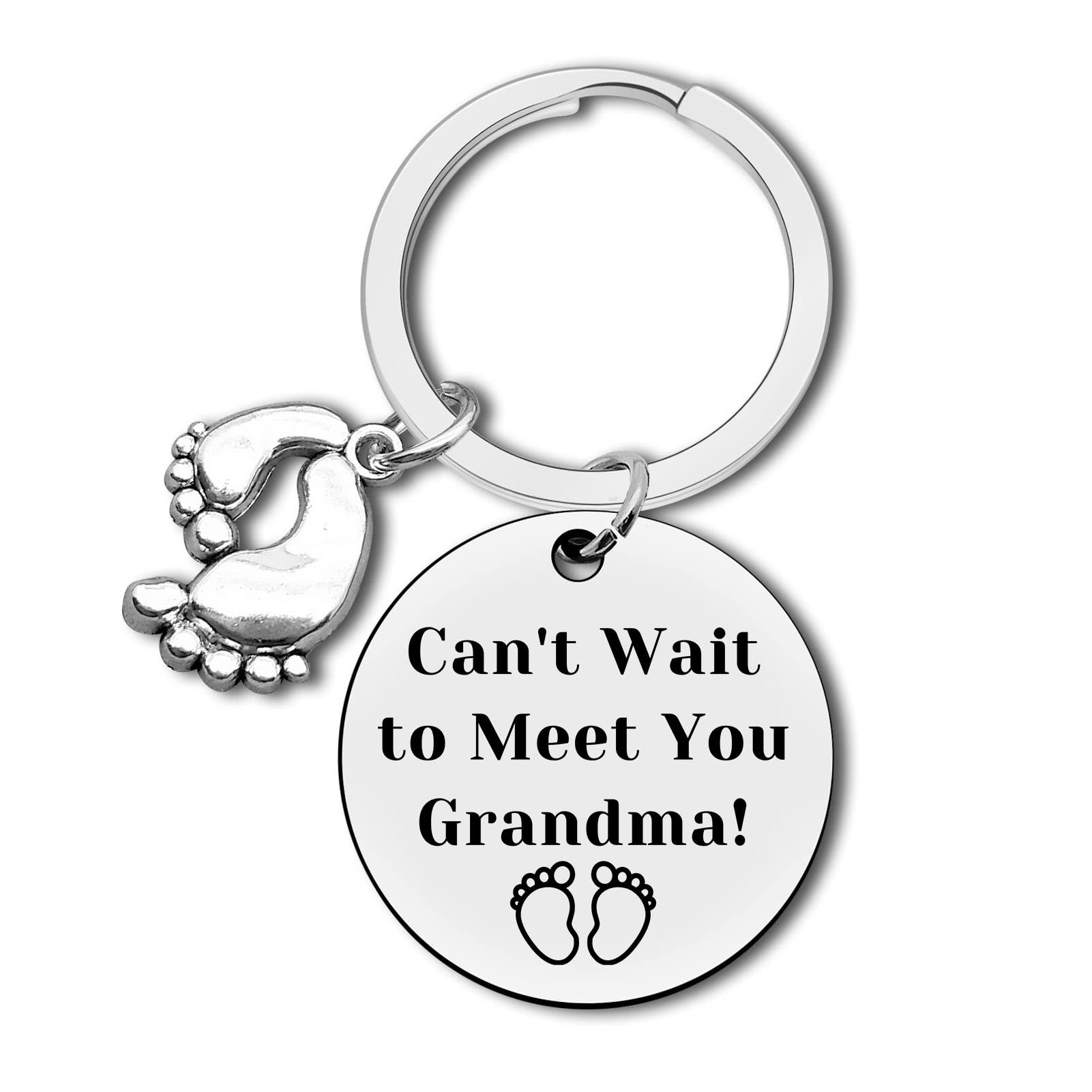 Amazon.com: Grandma to Be Keychain New Grandma Gifts First Time ...