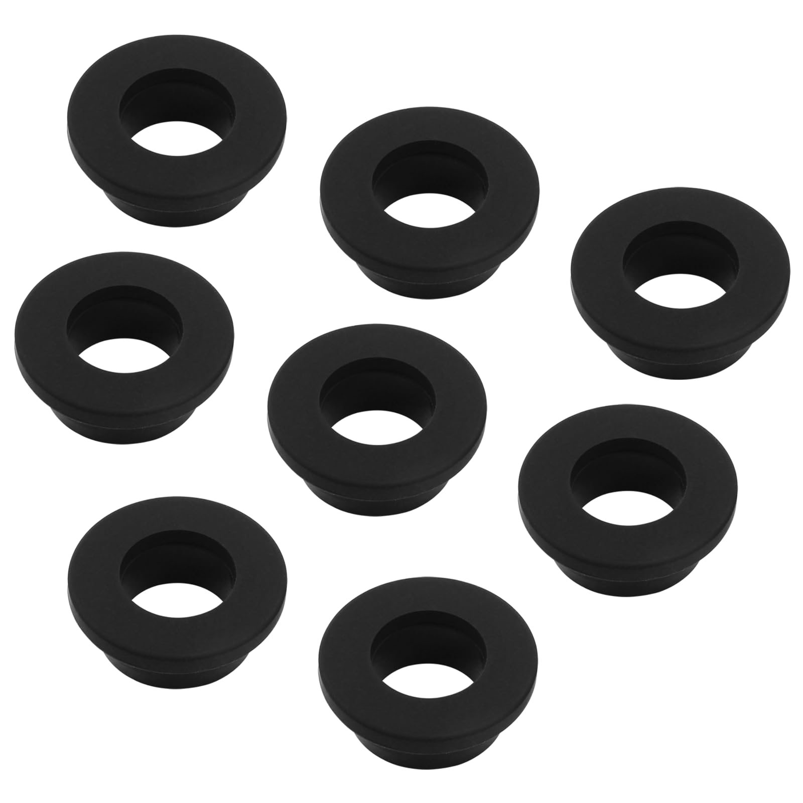Snapklik.com : 8Pcs Rubber Grommets 1-1/8" Drill Hole, 3/4" ID Grommet ...