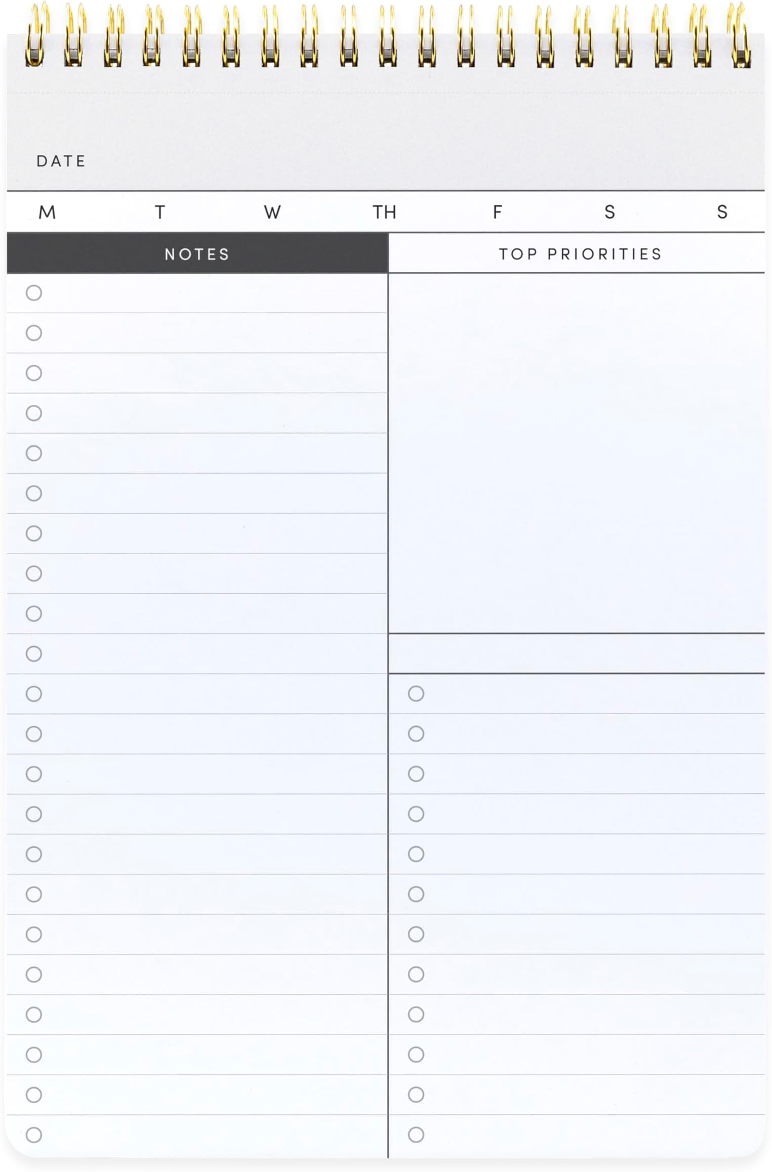 Amazon.com : PAPERAGE To Do List Notepad, Daily To Do List Notebook, 60 ...