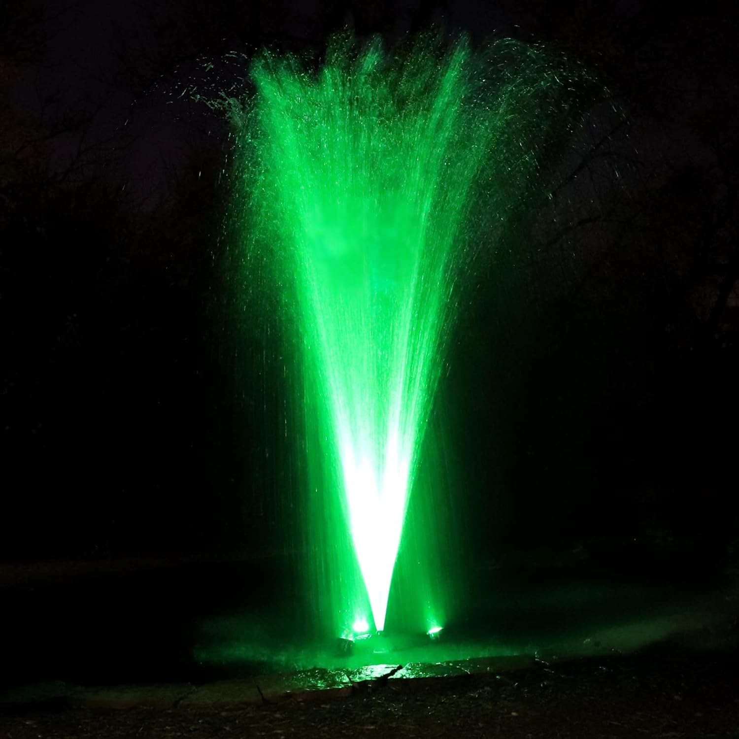 Custom Pro FT Color-Changing RGB 6 Watt 3 Fixture LED Fountain Light ...