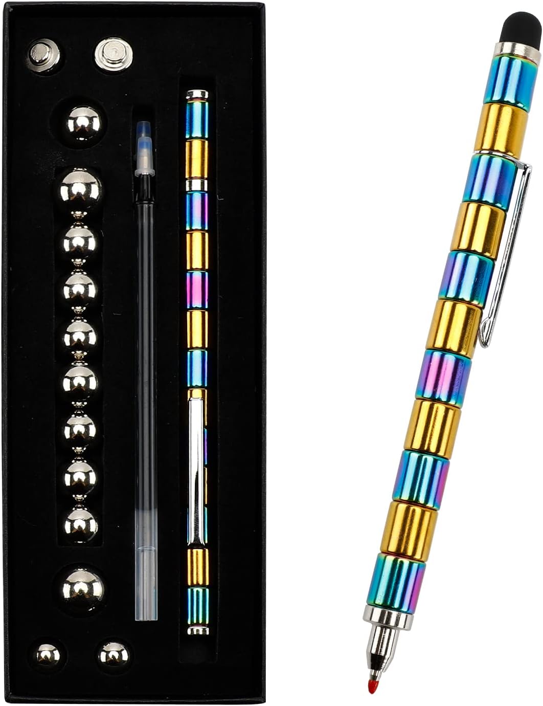 Amazon.com: Jipaziy Fidget Gel Pens for Stress Release Father's Day ...