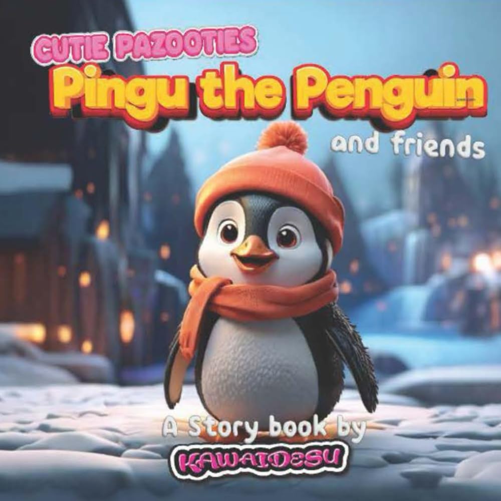 Pingu the Penguin and friends, Cute and Adorable Animal Story Book for ...