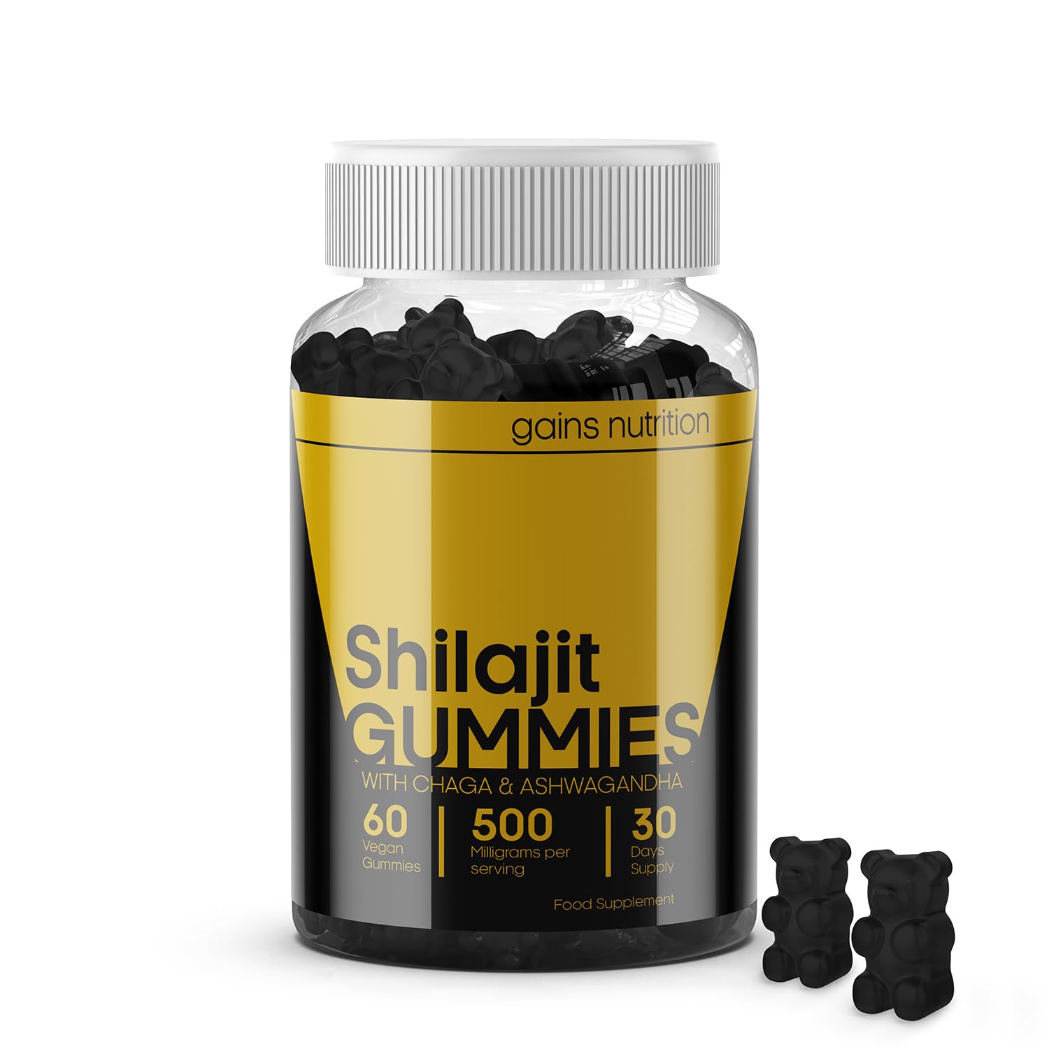 GN Shilajit Gummies | 60 High Strength Shilajit Daily Gummies - 500mg ...