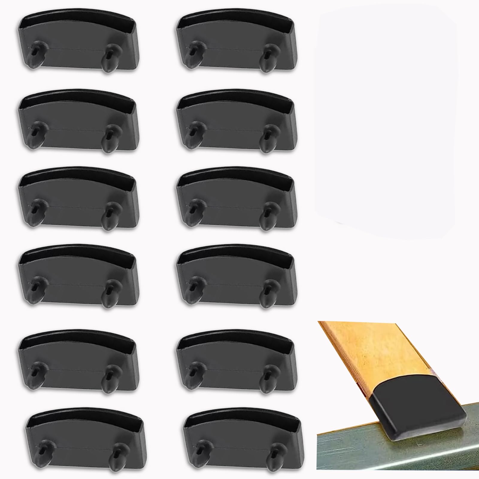 12 Pcs Bed Slat Holders, Slats Holders Replacement, Bed Slat Clips for ...