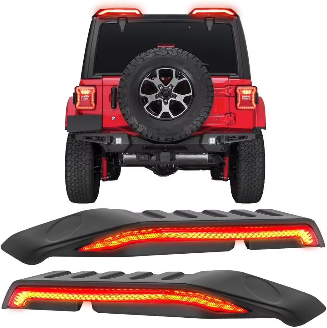 Amazon.com: Aaiwa High Mount Brake Light with Turn Signals & Brake ...