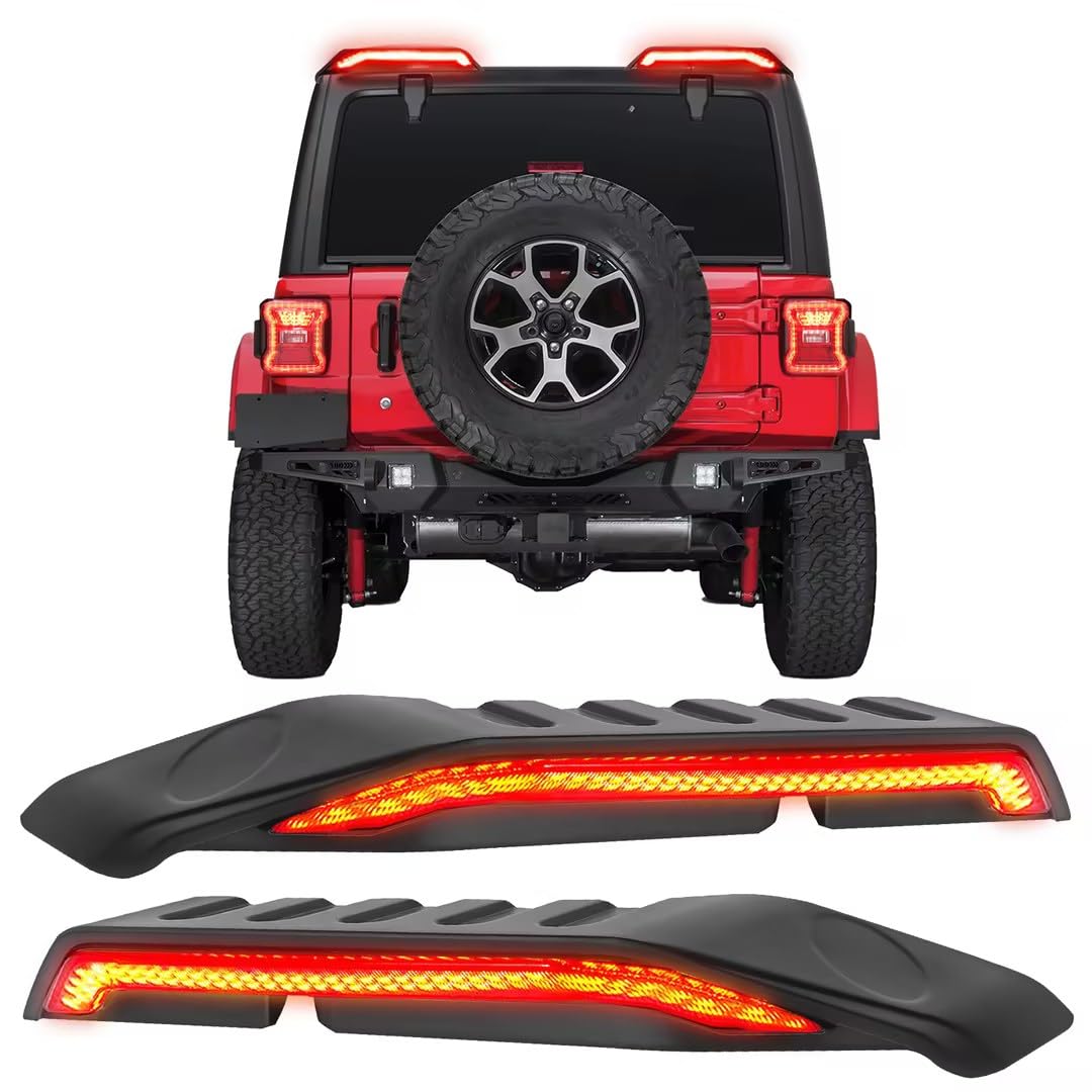 Amazon.com: Aaiwa High Mount Brake Light with Turn Signals & Brake ...