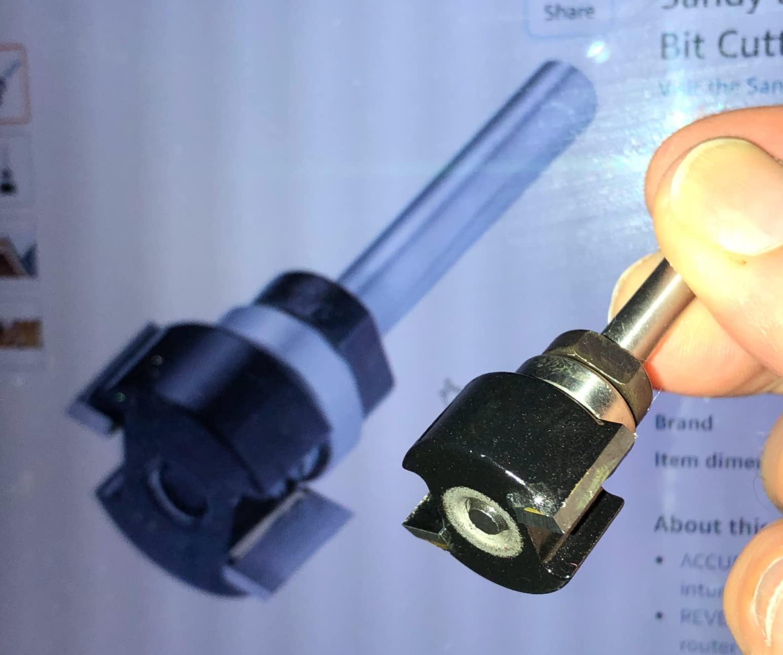 Sandy Beach Intumescent Router Bit - Intumescent Strip Recessing 1/4 ...