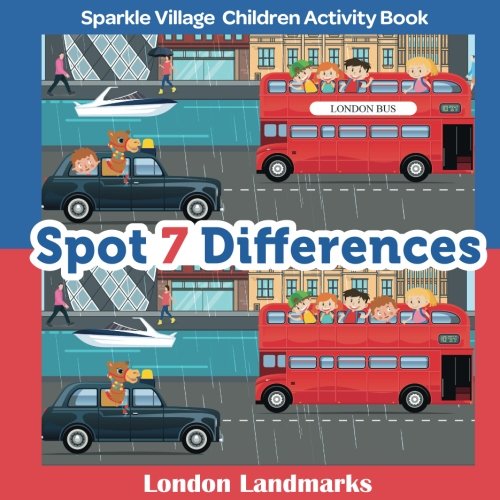 Spot 7 Differences, London Landmarks: Volume 2 (Sparkle Village ...