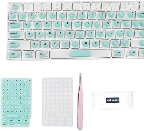 Amazon.com: Long Nail Stickers for Keyboards,70pcs Raised Keyboard ...