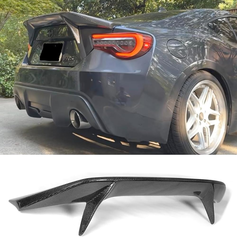 Amazon.com: Carbon Fiber Rear Trunk Spoiler Wing for Subaru BRZ Scion ...