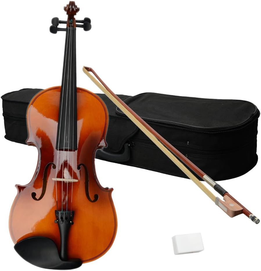 Amazon.com: 16 Inches Acoustic Viola with Case Bow Rosin, Musical ...