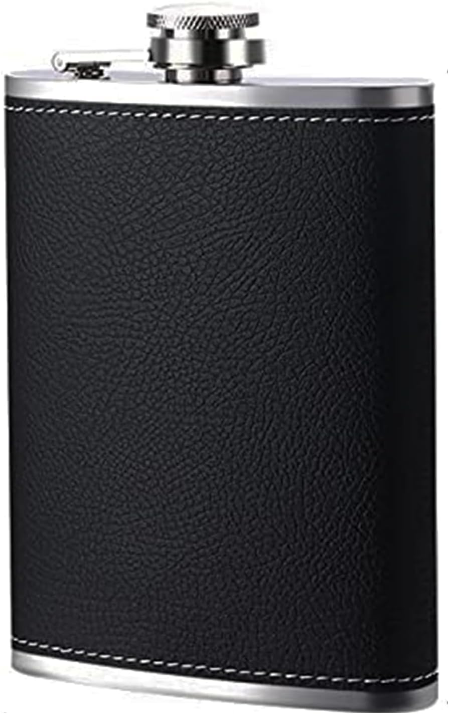 Hip Flask, Flasks for Men, Portable with Funnel, Personalised Whisky Alcohol - Groomsmen Gifts ...