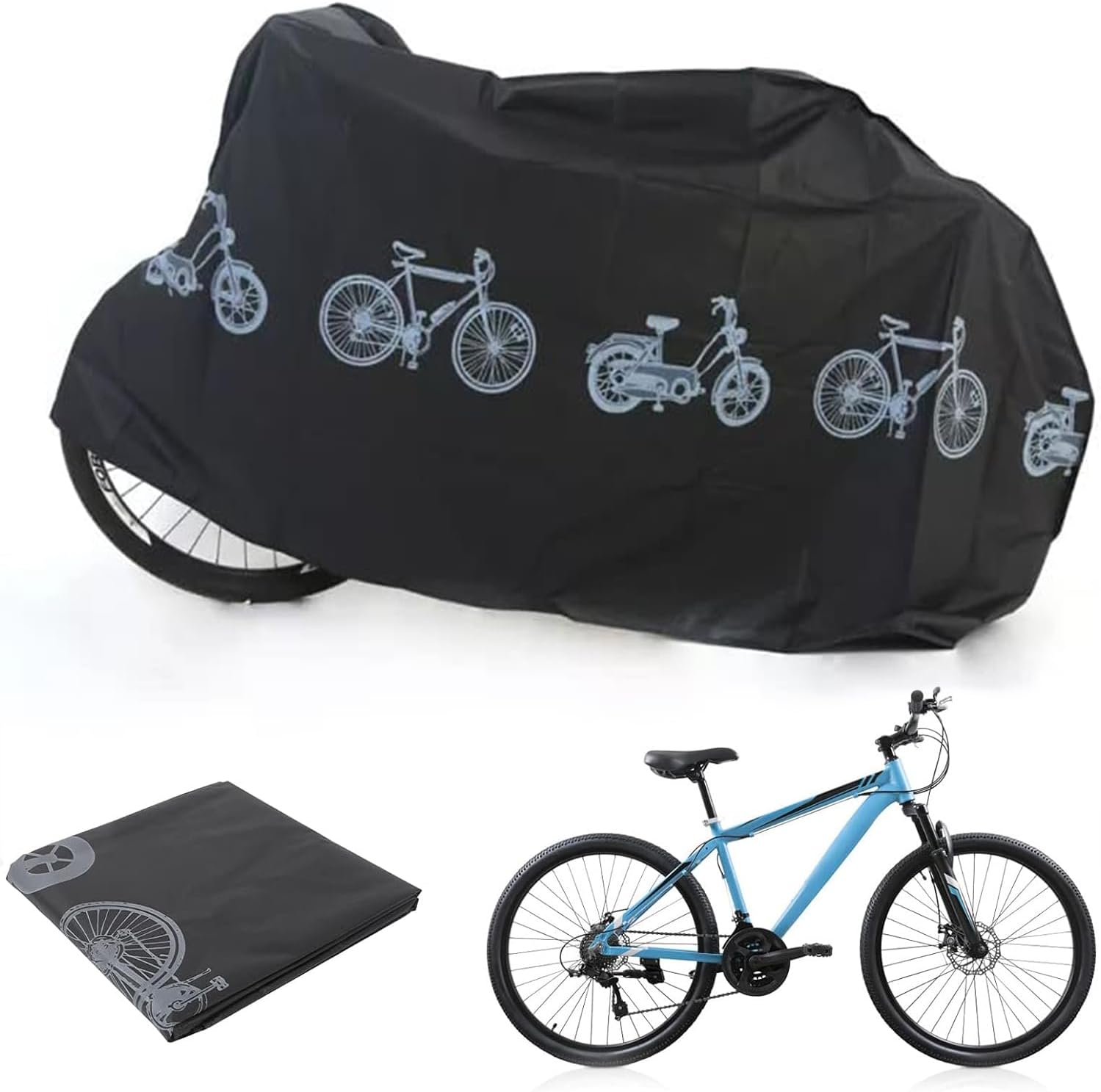Bike Cover, Waterproof Bicycle Protective Cover, Bike Covers for ...