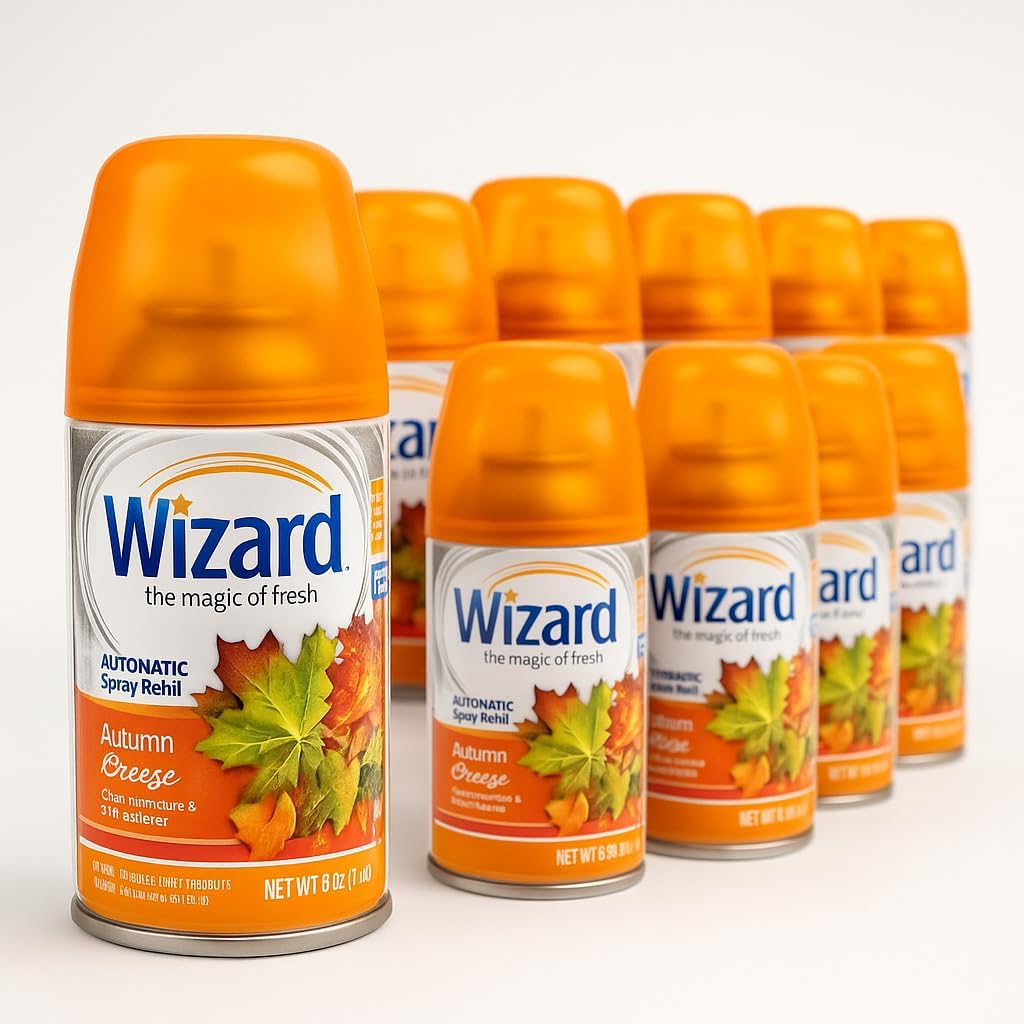 Amazon.com: Wizard Automatic Spray Refill, Autumn Breeze – 12 Pack (5 ...