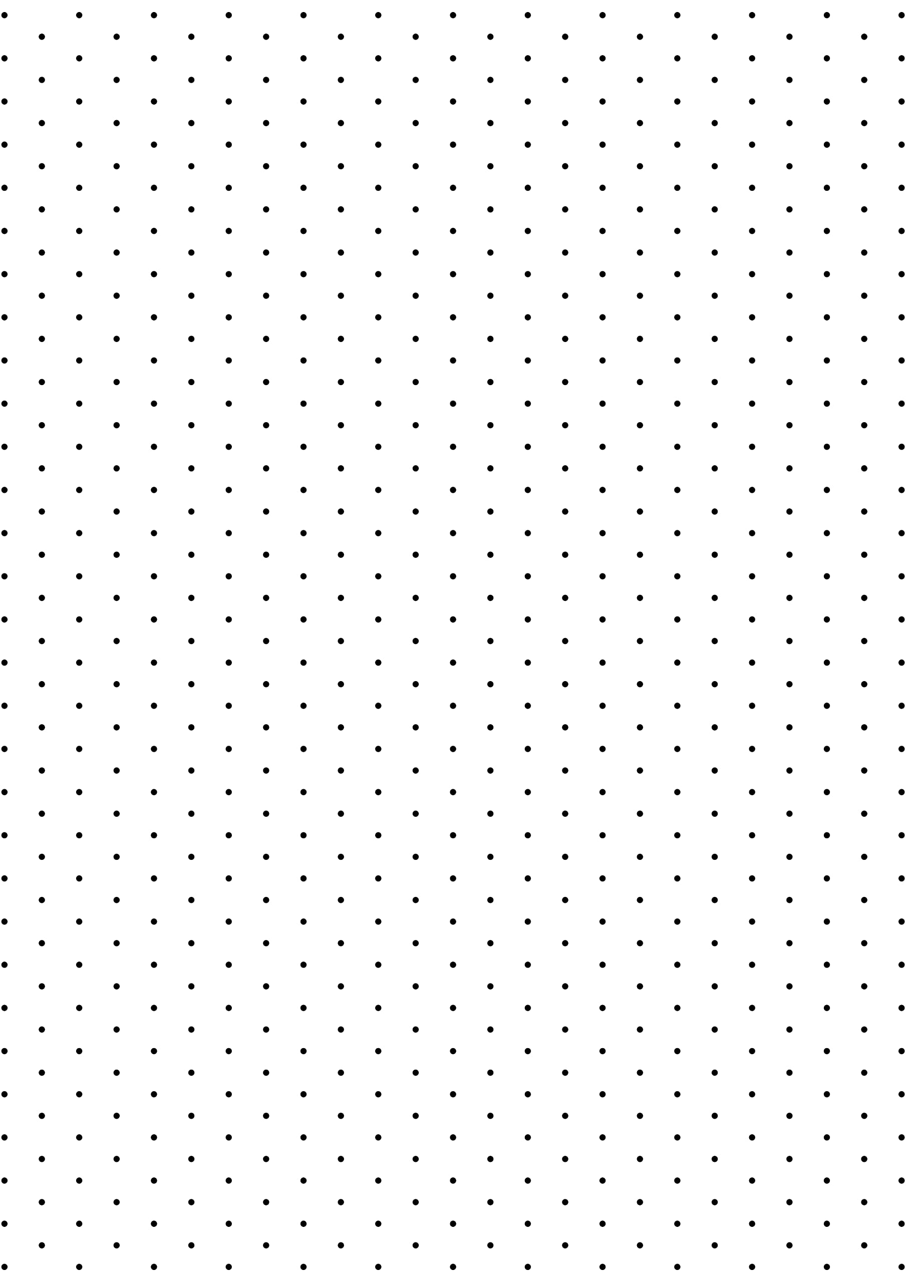 Isometric Dot Paper 1cm