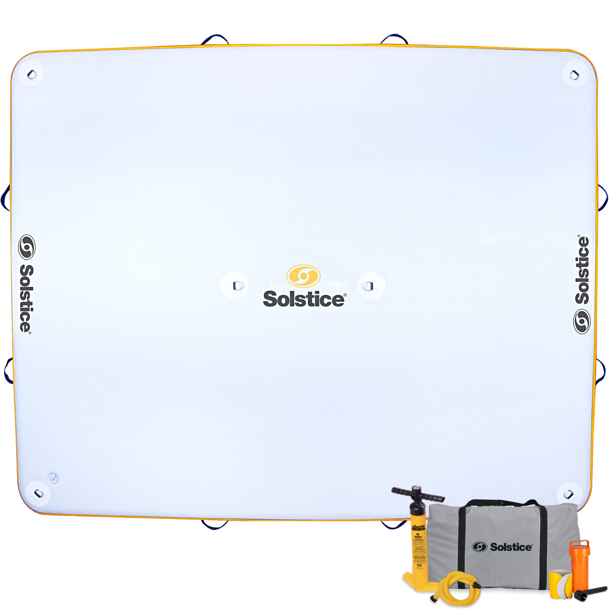 Snapklik.com : Solstice 10 Foot X 10 Foot Inflatable Floating Dock ...