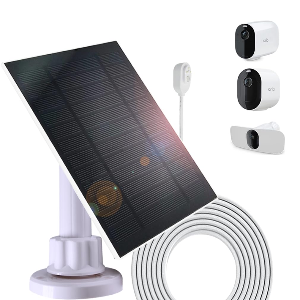 Amazon.com : Solar Panel for Arlo Pro 3 Floodlight/Arlo Pro 4 XL/Arlo ...