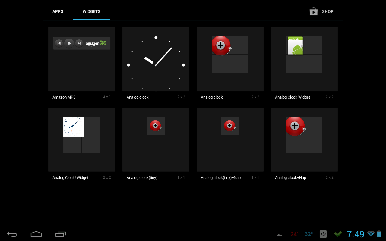 Analog Clock Widget - App on Amazon Appstore