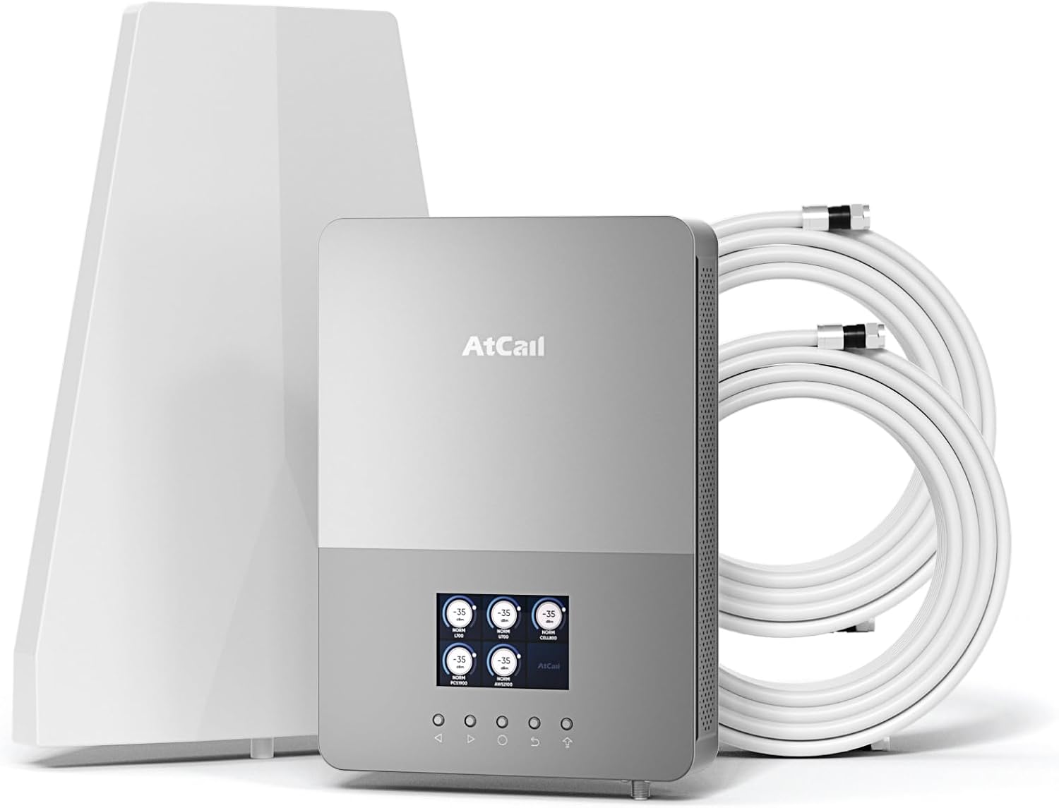 Amazon.com: Atcall Cell Phone Booster for Home, Up to 5,000 Sq Ft, Real ...