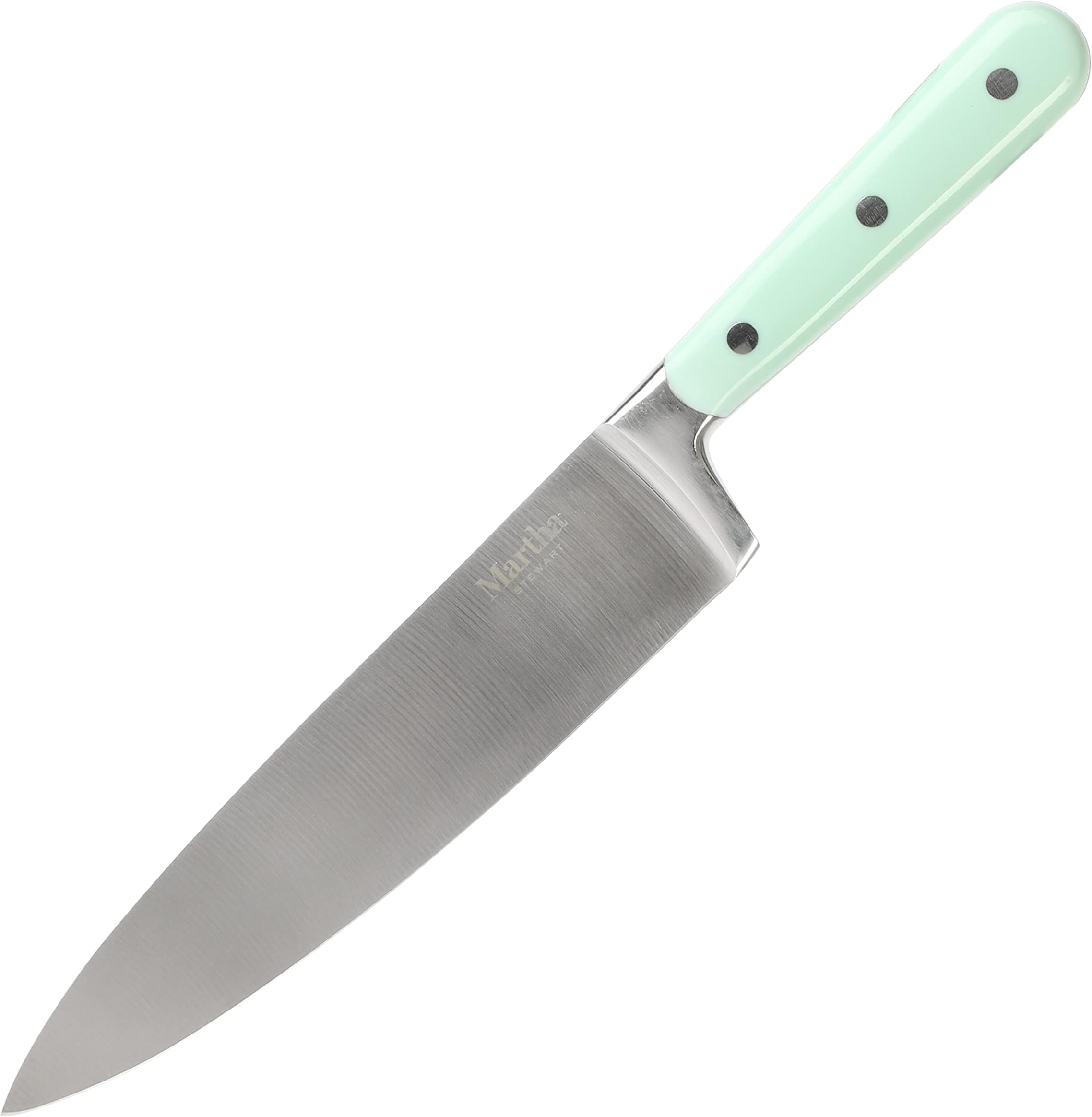 Amazon.com: Martha Stewart 8 Inch Forged Triple Riveted Stainless Steel ...