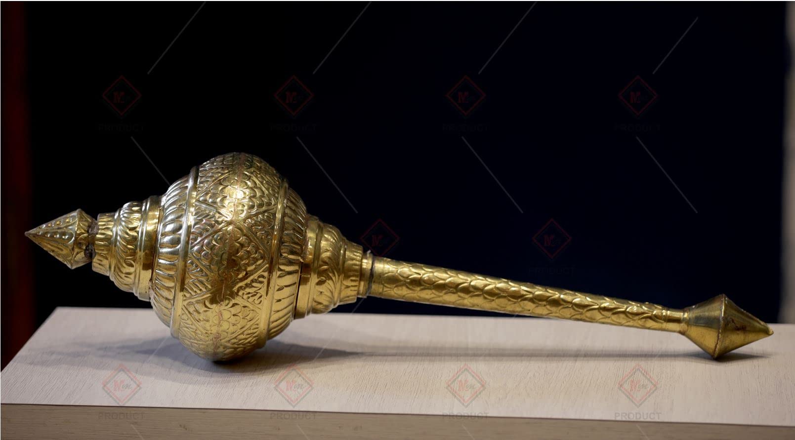 Bajrang Bali Hanuman Gada Pure Brass Hanumanji Gada Bajrangi For Temple ...