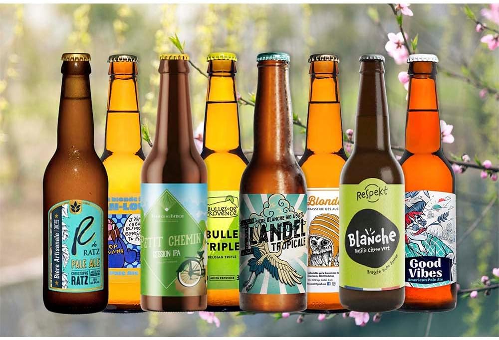 Coffret 8 bières pour le printemps ! - Bières artisanales et françaises ...