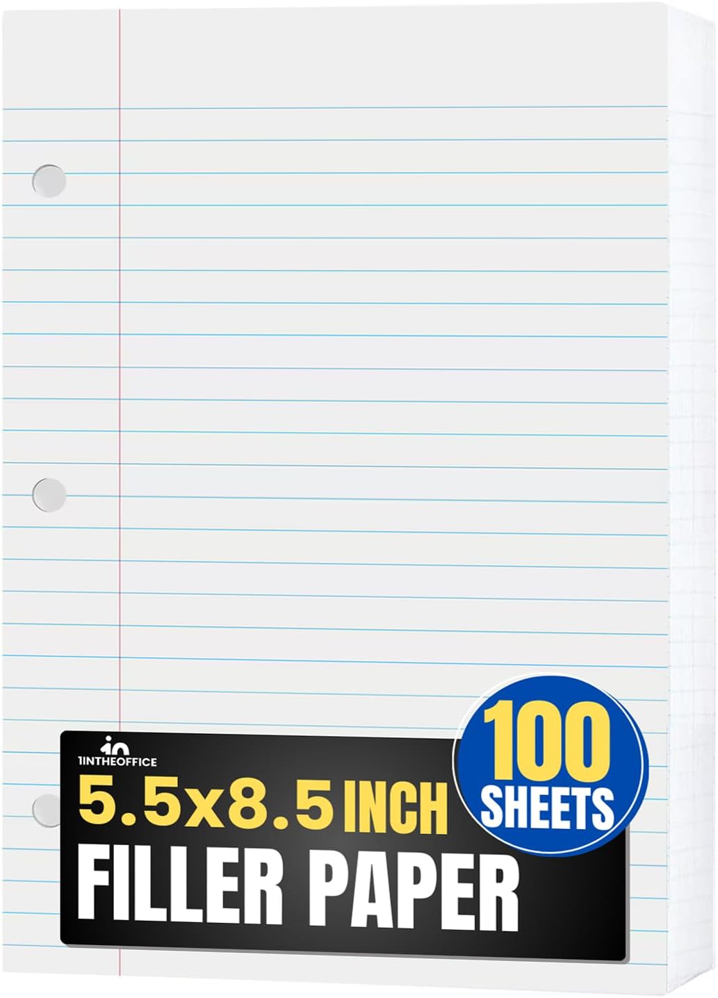 Amazon.com : Staples 200055 College Ruled Filler Paper 5 1/2-Inch x 8 1 ...