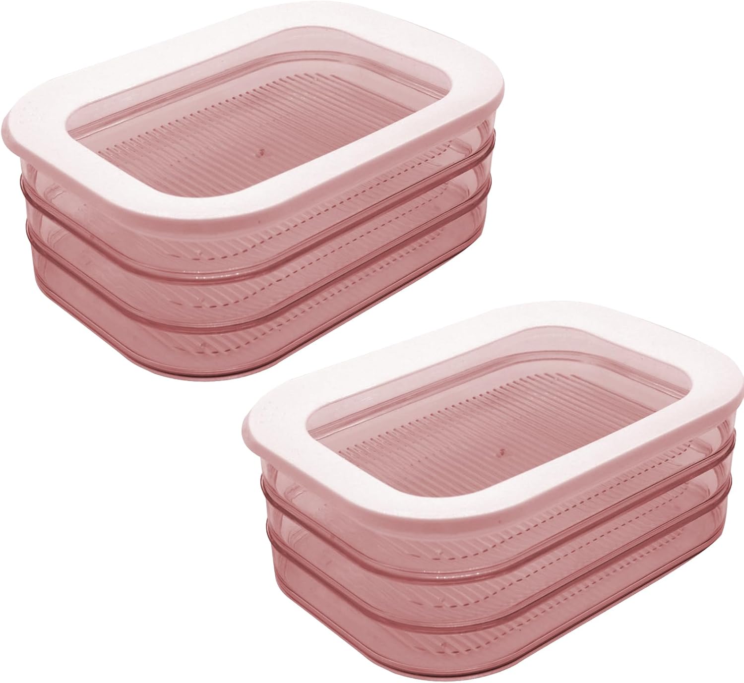 Amazon.com: PLESIU Deli Meat Container for Fridge, Lunch Meat Container ...