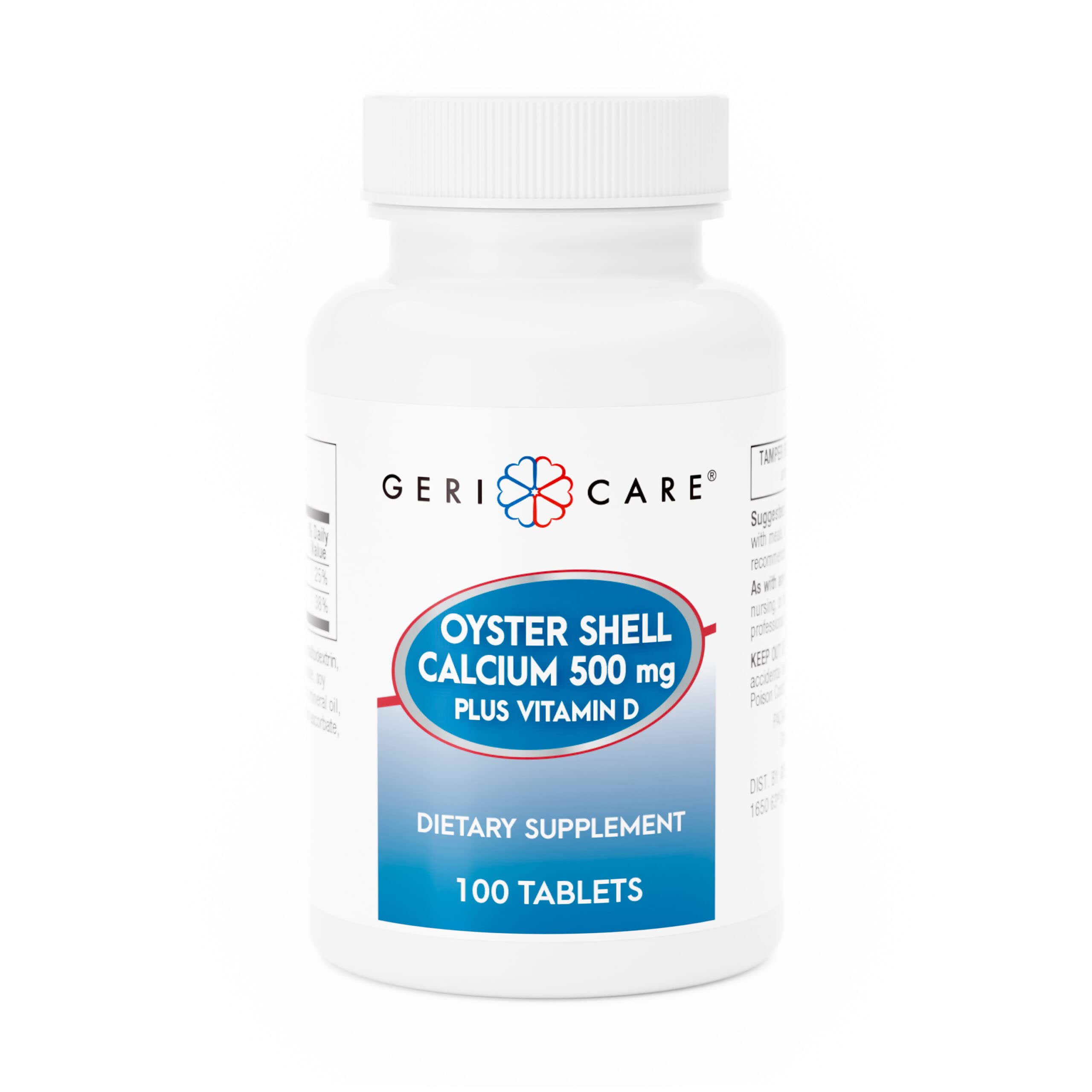 Oyster D Calcium Nature's Blend Oyster Shell Calcium 500 Mg